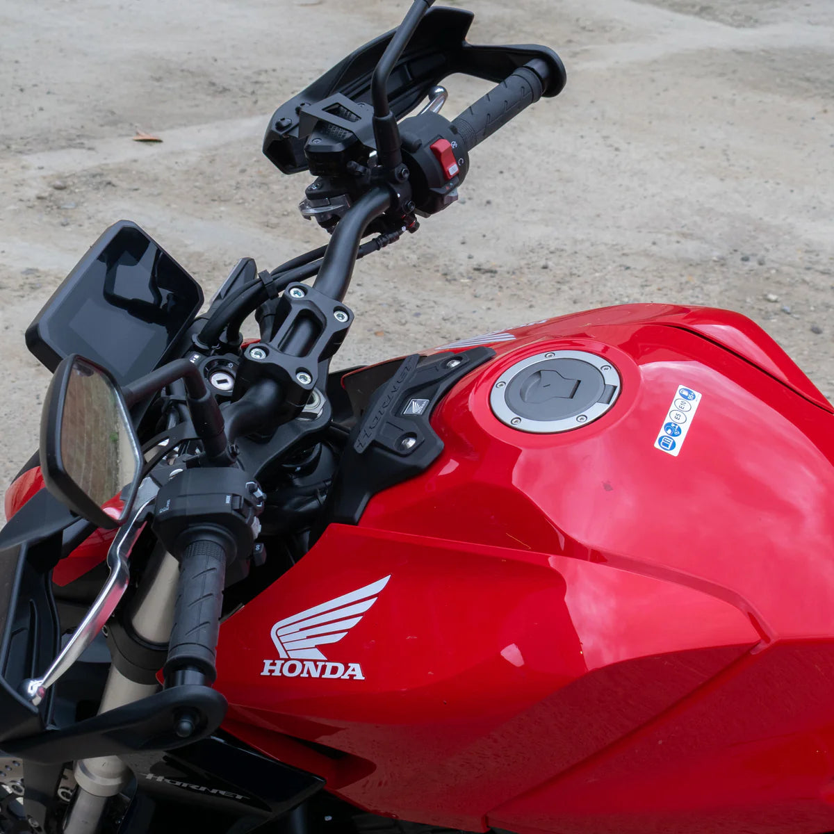 Honda CB1000 Hornet (2025 - On) Pyramid Tank Ornament | Matte Black ...